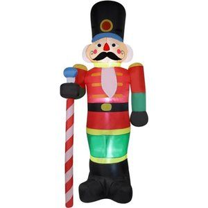 Holiday | 8 Ft Christmas Inflatable Nutcracker Soldier Outdoor Decor ...